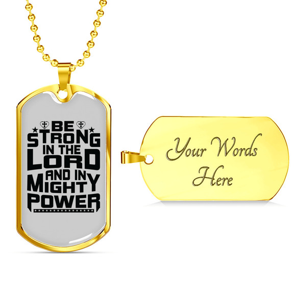Express Your Love Gifts | Jewelry | Strong In Lord Christian Necklace ...